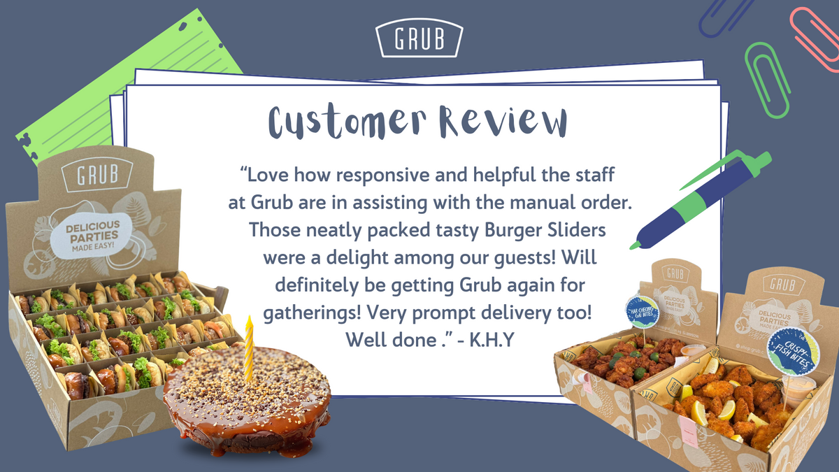 Feedback | GRUB Singapore