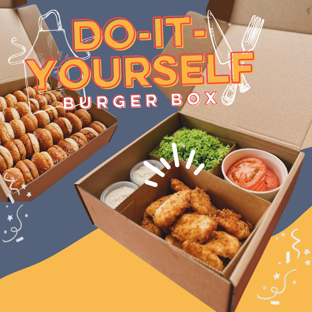 DIY Burger Sliders Bar (Box of 15) | GRUB Singapore