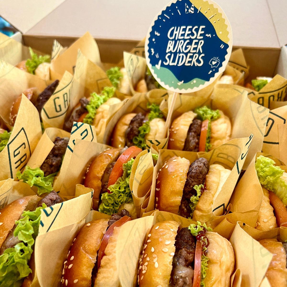 Burger Sliders Box | GRUB Singapore